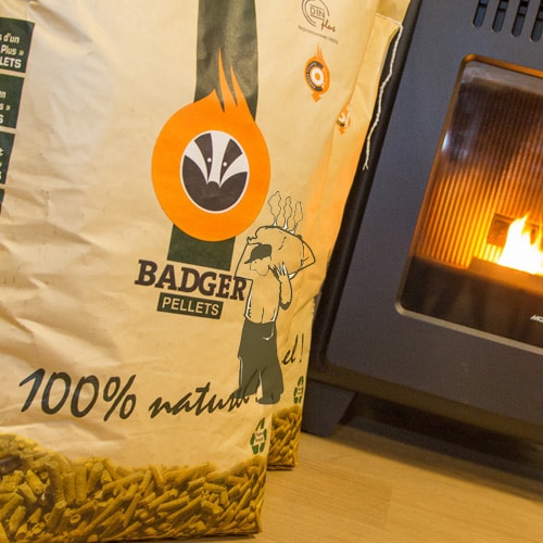 Badger Pellets bestellen | snel en gratis bezorgd | 100% naaldhout